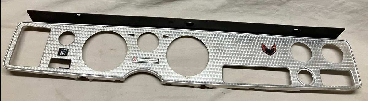 75 76 77 78 79 Trans Am Dash Bezel Overlay Faceplate w/o Gauges Origin ...