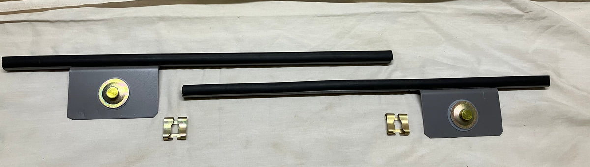 64 65 Chevelle Quarter Window Lower Sash Channel Pair 2 Door Sedan 196 ...