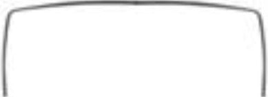 66 67 Chevelle Sedan Rear Window Interior Trim 3 Piece Set 1966 1967 ...